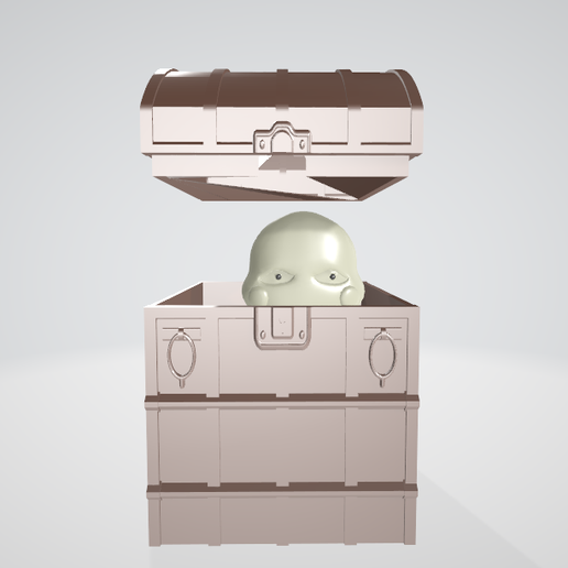 📦 Horror Surprise Box・ OBJ File for 3D printing・Cults