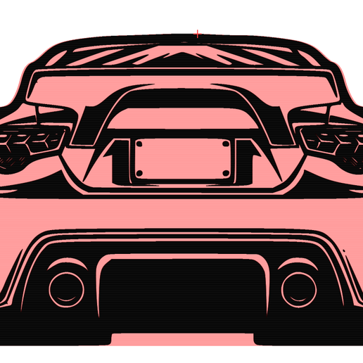 🚗 Toyota gt dxf file for laser cut or engraver・ DXF File for 3D ...