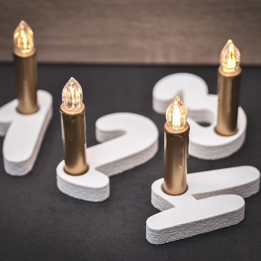 🔢 Advent Advent numbers Advent wreath・ STL File for 3D printing・Cults