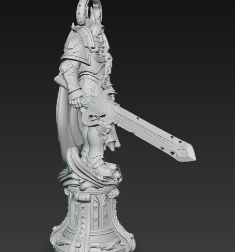 👾 Knight of Destruction・ STL File for 3D printing・Cults