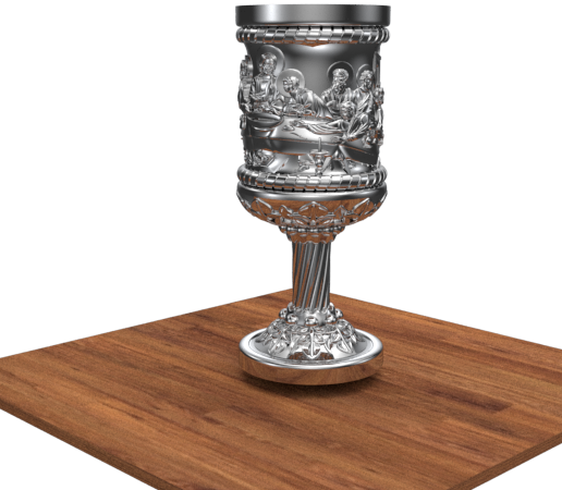 🎉 holy supper chalice・ STL File for 3D printing・Cults