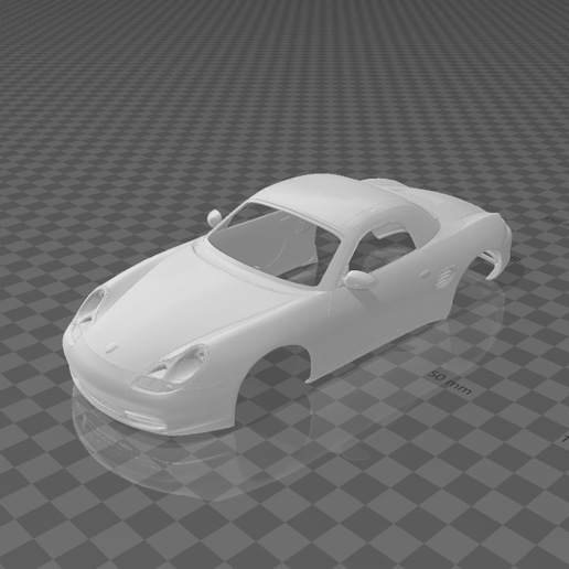 🐚 Porsche Boxster 986 2002 Shell Body - Divided Parts for Easy Printing ...