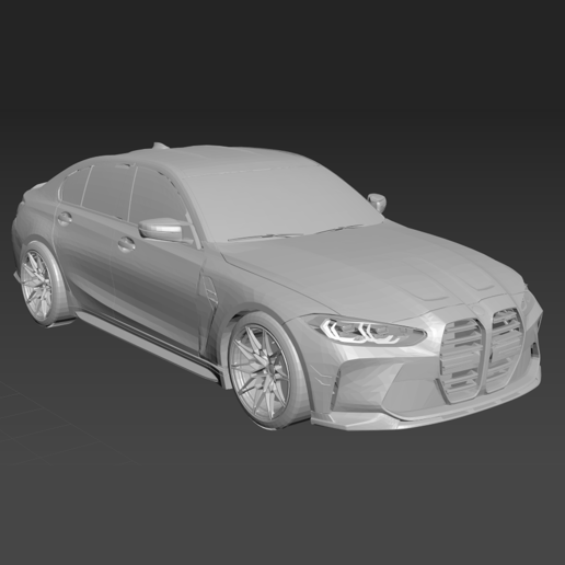 STL file BMW M3 G80 🚗 ・3D printer design to download・Cults