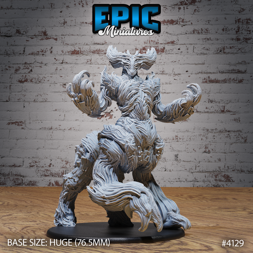 3D file Gaia Protector ‧ DnD Miniature ‧ Tabletop Miniatures ‧ Gaming ...