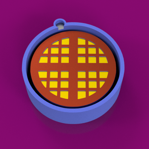 🧇 Waffle – Freshie & Versatile Mold・ STL File for 3D printing・Cults