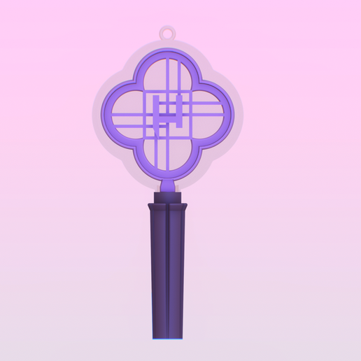 🔑 Huntrix Fanmade LightStick – 3‑Piece STL for FDM Printing・ STL File ...