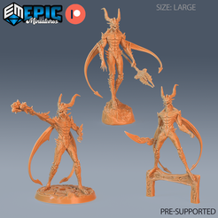 Download 62 3D models from Deadly Sins Set ‧ DnD Miniature ‧ Tabletop ...