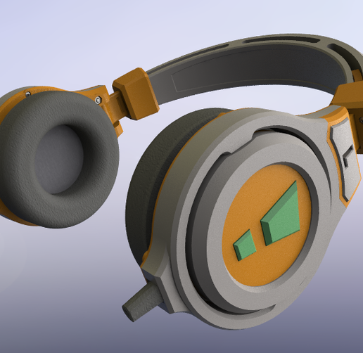 🎧 Headphones・Free STL File for ・Cults