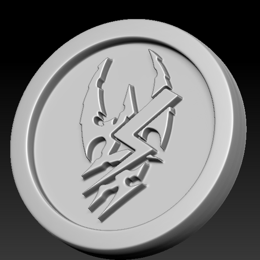 🛰 10th edition Battle shock token dark elves in space・ STL File for ・Cults