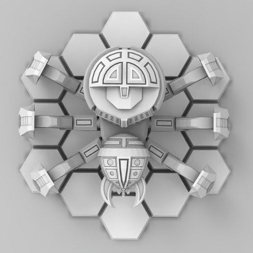 🕷️ Spider Mech・ 3D File for ・Cults