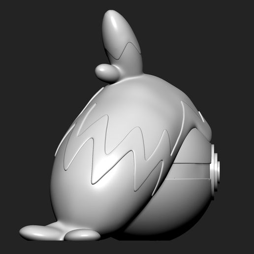 🐉 Pokemon Tinkaton Pokeball・ STL File for 3D printing・Cults