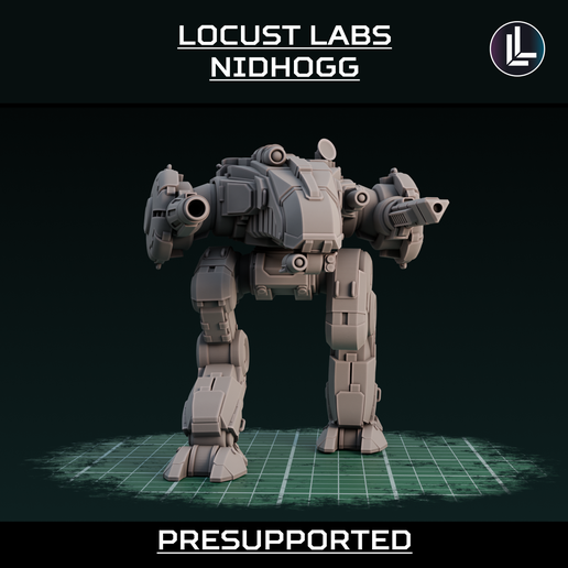 🤖 6mm Nidhogg・ 3D File for 3D printing・Cults