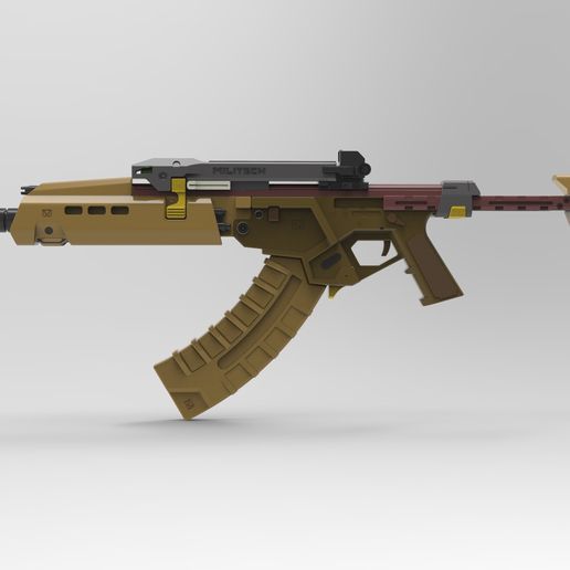 🔫 Militech M251S Ajax・ 3D File for ・Cults