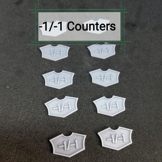 🪄 MAGIC THE GATHERING - 1 COUNTERS / STL FILE・ 3D File for ・Cults