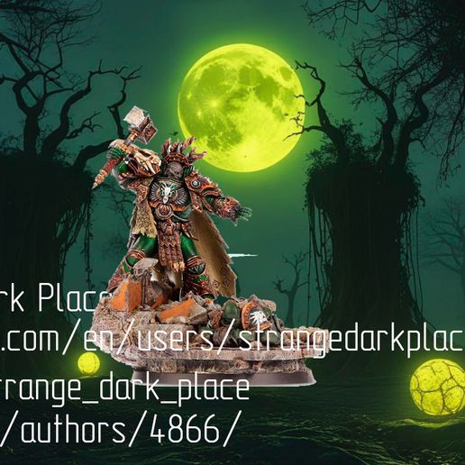 🔨 Vulkan Primarch of the Salamanders・Archivo 3D para Impresión 3D・Cults