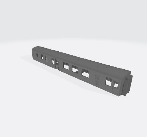 🛤️ RTC 3x Mk1 APT support coaches BR British Rail・ STL File for 3D ...