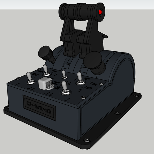 ️ Airbus A320 Throttle - Flight Simulator Device・ STL File for 3D ...