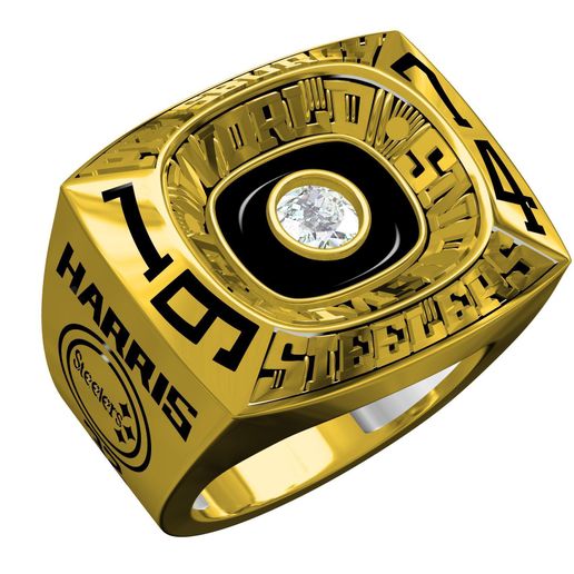 🥣 Super Bowl IX Pittsburgh Steelers Championship Ring・ STL File for 3D ...