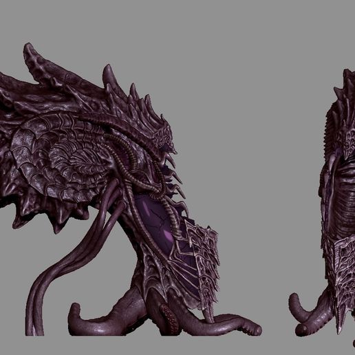 🗿 Illithid Mind Flayer Pod (Baldurs Gate 3/DnD)・ 3D File for 3D ...