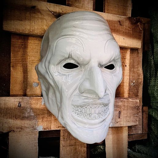 🎨 Art The Clown Mask High Quality (No Hat) - Terrifier 3 For Halloween ...