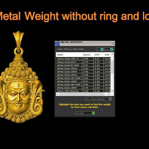 📿 Mahakal pendant 3Dprint file-2・ STL File for 3D printing・Cults