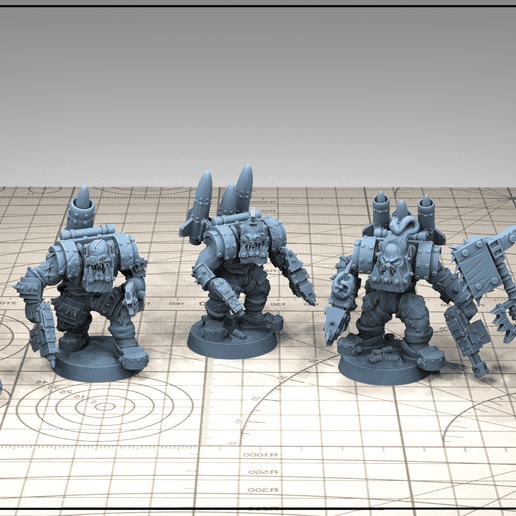 3D file Biga Tooth Boyz - FA-5 models 🦷 ・3D printable design to ...