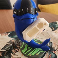 3D printing Flipper Zero Doplhin Toy [stand for Flipper] • made with ...