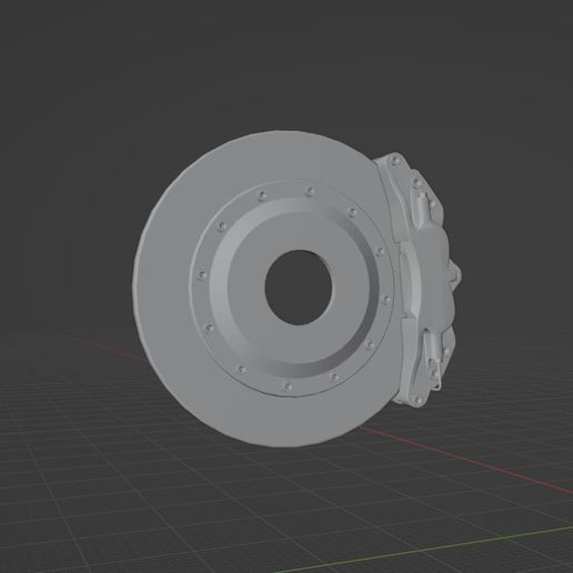 🚁 Brake Discs With 4pot and 6pot Calipers set・ STL File for 3D printing ...