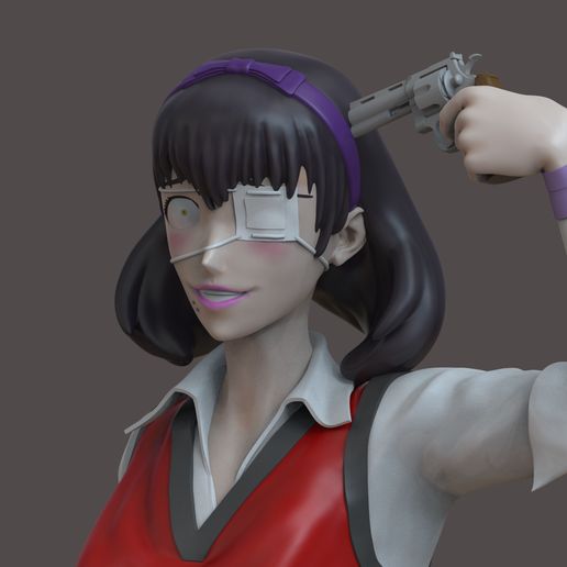 👧 Kakegurui - Midari Ikishima・ STL File for 3D printing・Cults