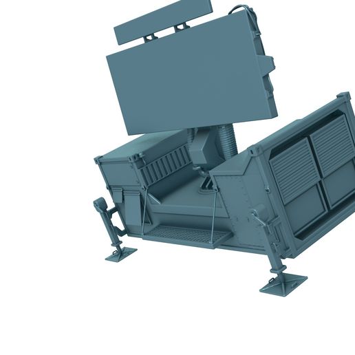 🪖 Thales Ground Master 400 Radar / Master 400 Radar / military radar ...