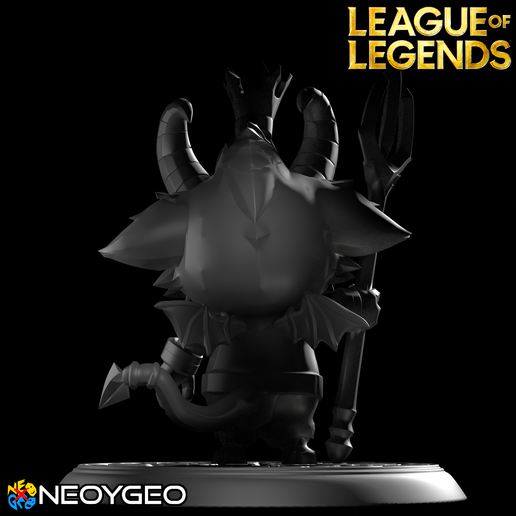 Archivo STL gratis TEEMO LITTLE DEVIL - LEAGUE OF LEGENDS 😈 ・Modelo ...