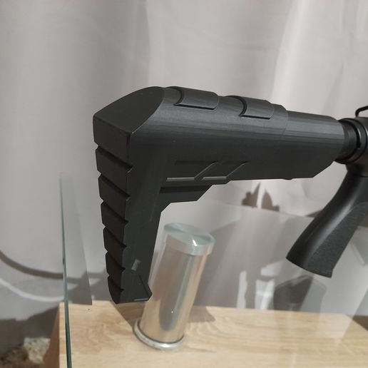 🔫 Airsoft Stock AR/DMR/M4 style Slim version・ STL File for 3D printing ...