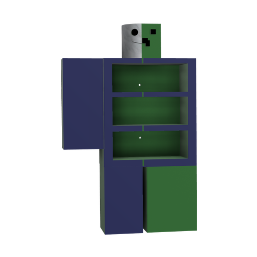 🪑 Roblox & Minecraft Shelves・ 3MF File for 3D printing・Cults