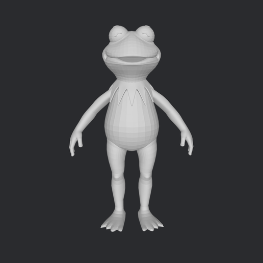 🐸 kermit the frog・ STL File for 3D printing・Cults