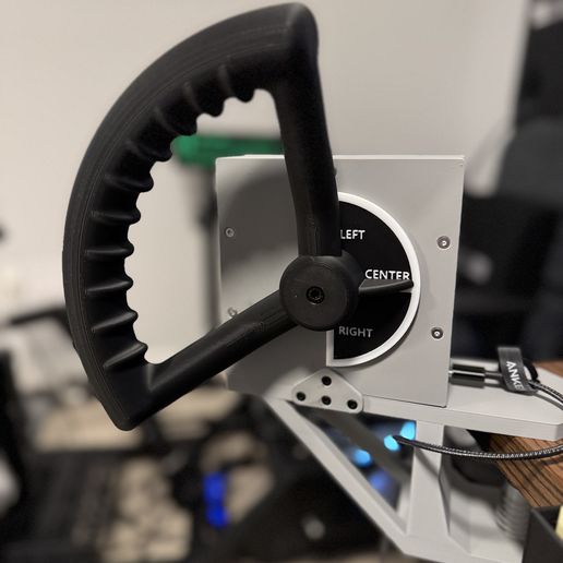 ️ BOEING 737 TILLER STEERING 3D-PRINT (MSFS 2024, X-PLANE 12, PMDG 737 ...