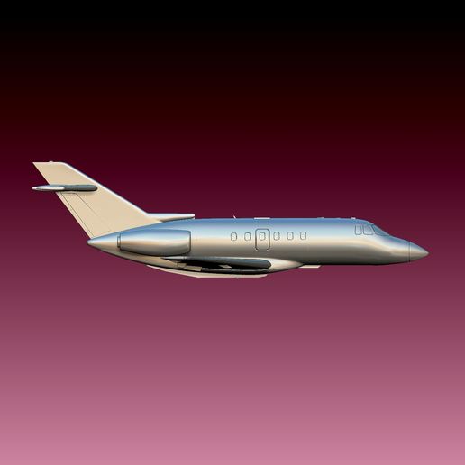 ️ Hawker 800 PR PT GAF・ STL File for 3D printing・Cults