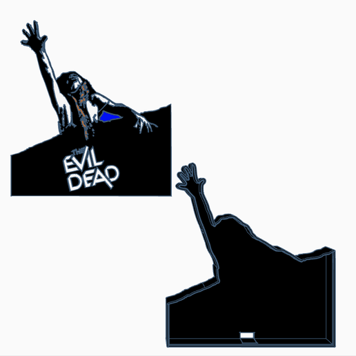 😵 THE EVIL DEAD Lightbox V3 by MANIACMANCAVE3D・ STL File for 3D ...