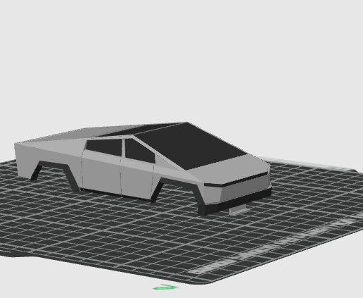 🚁 CYBER TRACK 1/32 SCALE BODY・Archivo 3MF para Impresión 3D・Cults