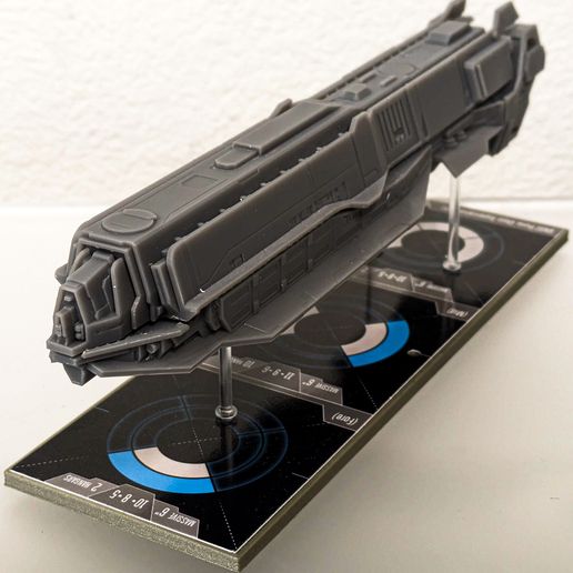 😇 Halo Punic Class Supercarrier (Halo Fleet Battles Redux)・ 3D File for ...