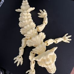 3D printed Love-ly Tiny Dragon, Articulated • made with bambulab・Cults