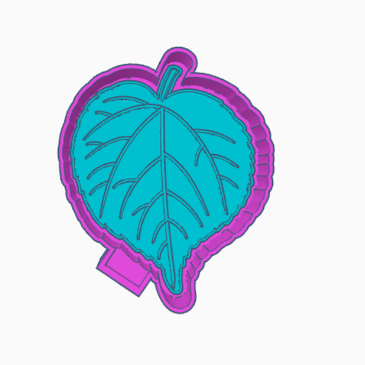 📁 Heart-Shaped Leaf STL File | 3D Printable Mold Master | Autumn/Fall ...