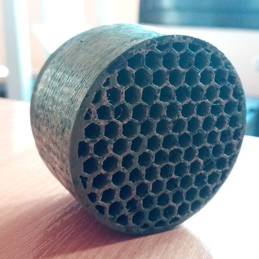 👽 50 mm honeycomb for scope・ STL File for ・Cults
