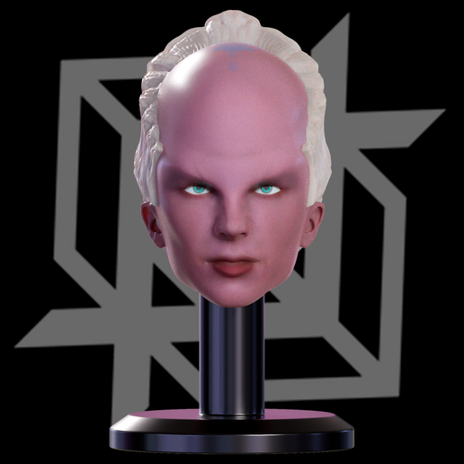 🦸 Delenn 3D Printable Head - Babylon 5 Inspired - STL Figure Part for ...