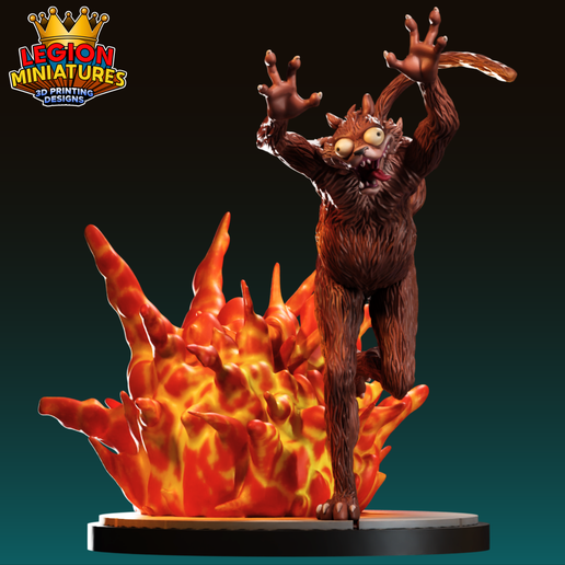 🦸 Marvel crisis protocol weasel presupported included・ STL File for 3D ...