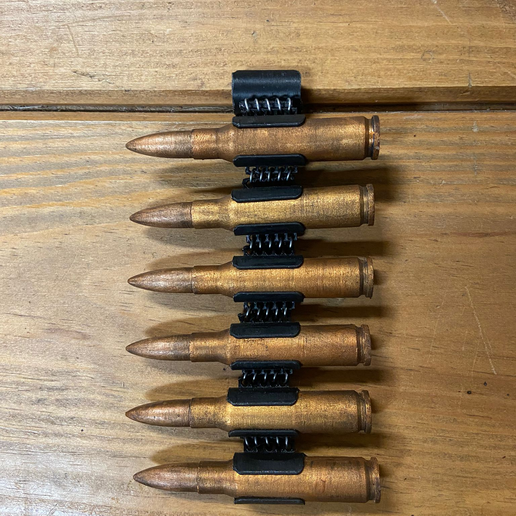 🔫 MG3 bullet belt・Free STL File for 3D printing・Cults