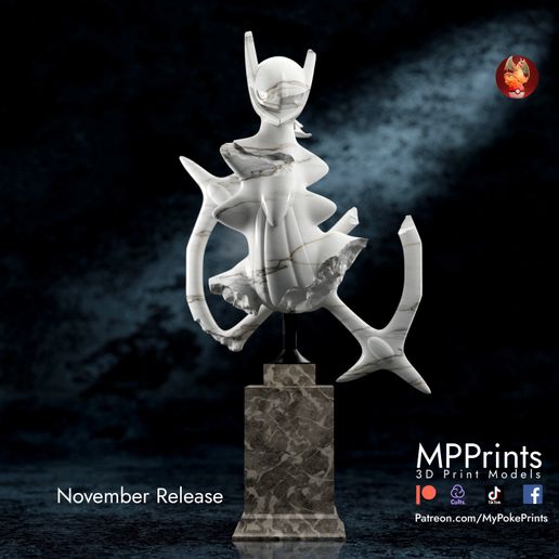 👤 Arceus - Legendary Bust・ 3D File for 3D printing・Cults