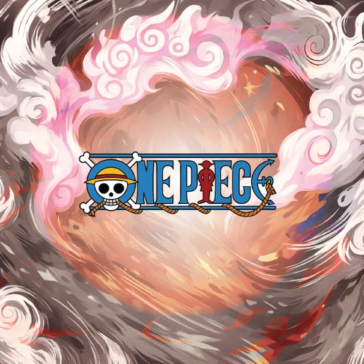 🐒 one piece (Monkey D. Luffy gear 5 ) - 2D・ STL File for 3D printing・Cults