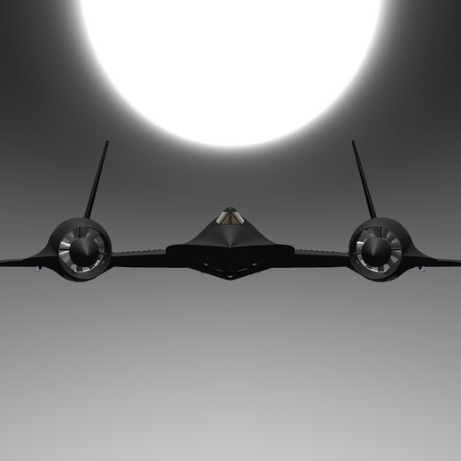 🕵️‍♀️ SR-71A Blackbird - 50mm EDF (-- SAMPLE PRINT–)・Free STL File for ...