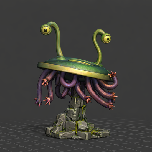 🦸 Flumph・ STL File for 3D printing・Cults