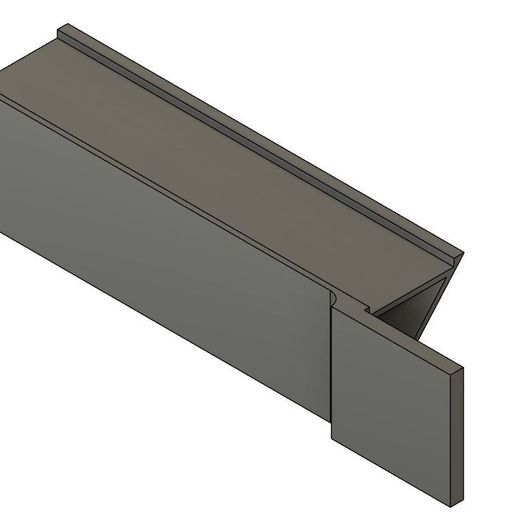 🚗 LED strip hider (car underglow)・ OBJ File for 3D printing・Cults